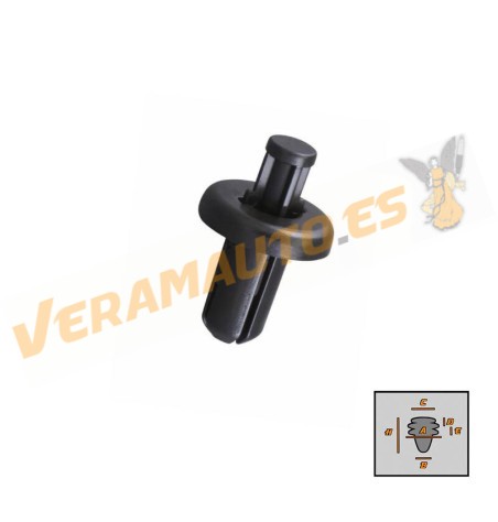 Set of 10 Clips Subaru Impreza Legacy Forester Bumper | Moldings ...